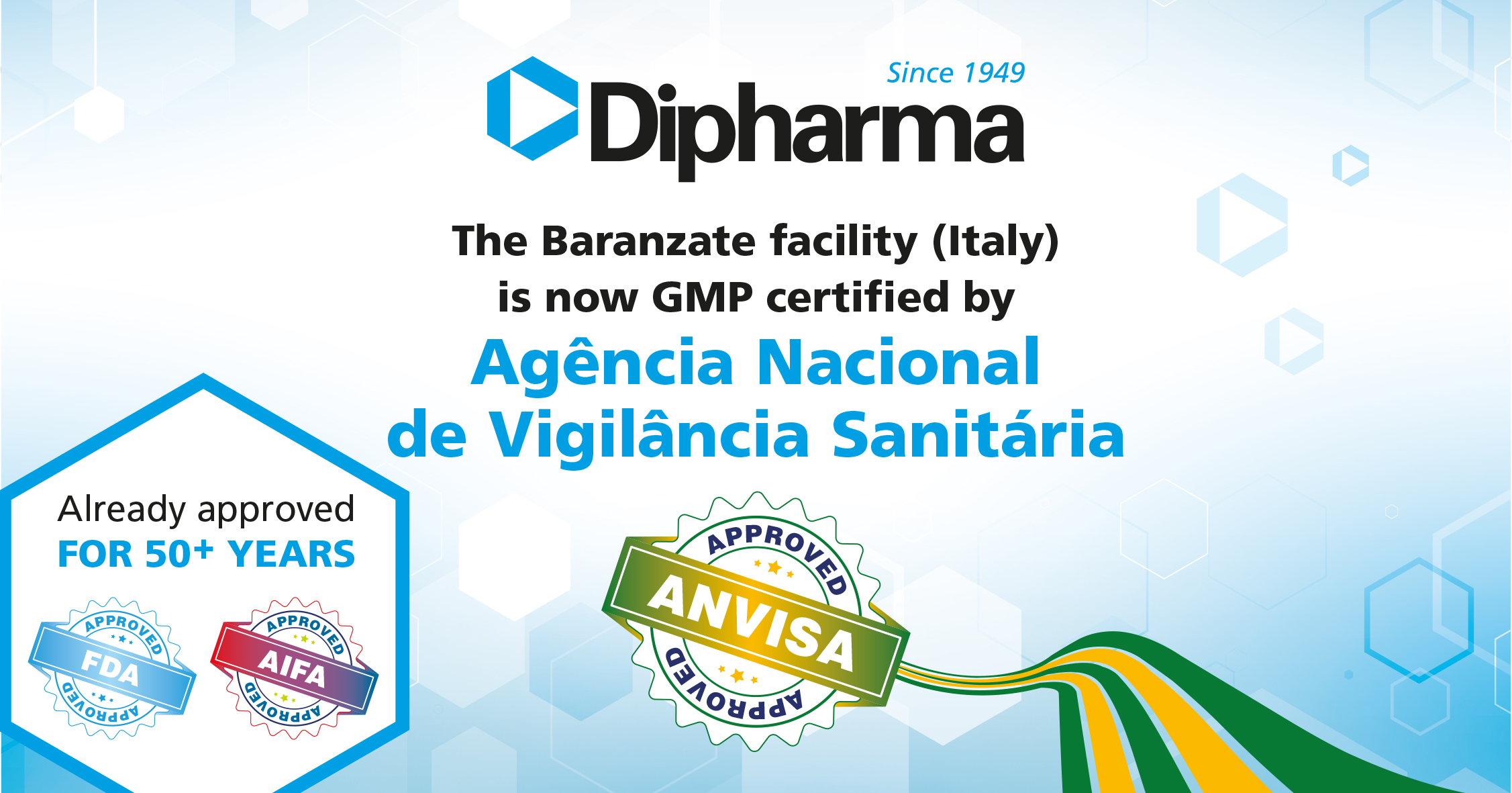 Dipharma receives GMP certification from Brazilian ANVISA | CPHI Online